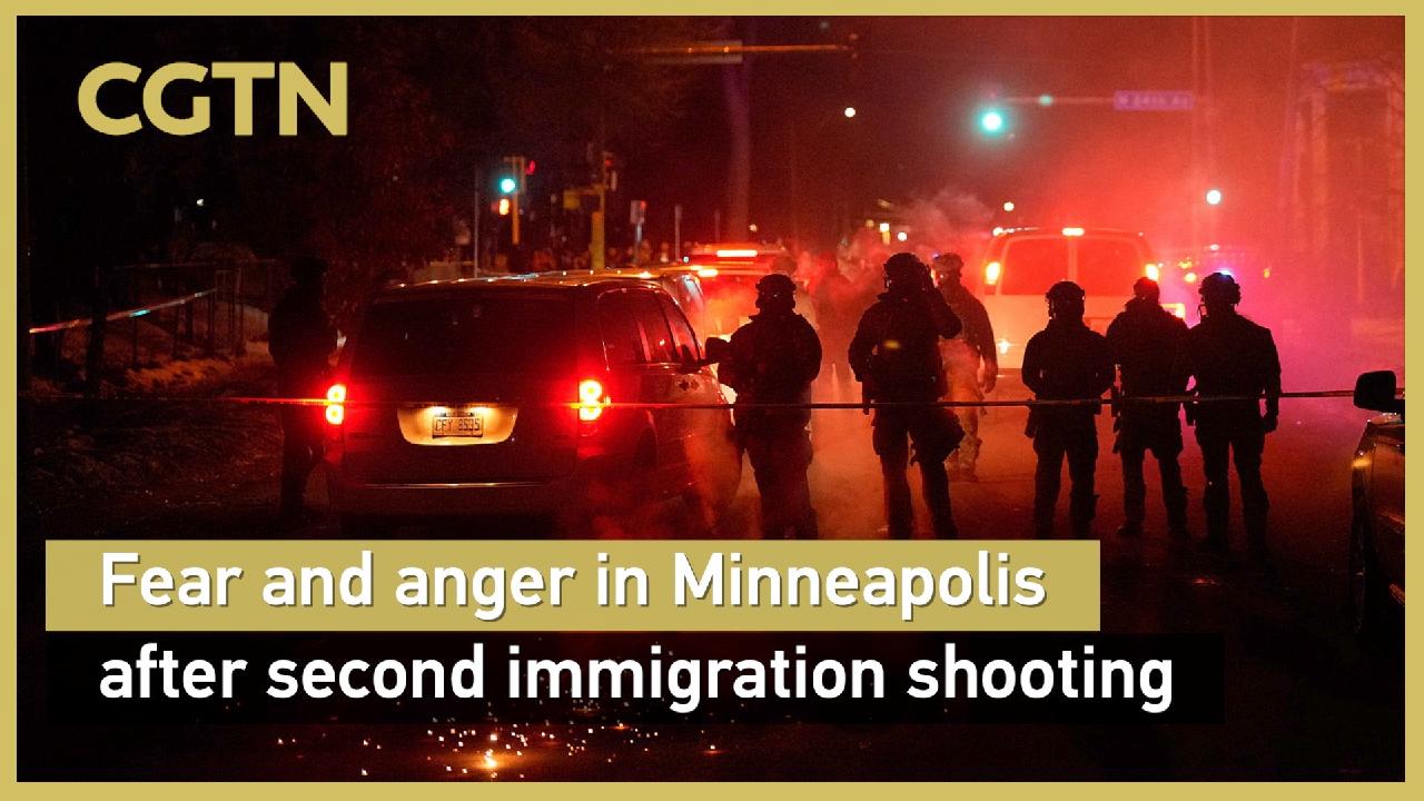 Fear and anger in Minneapolis after second immigration shooting - CGTN