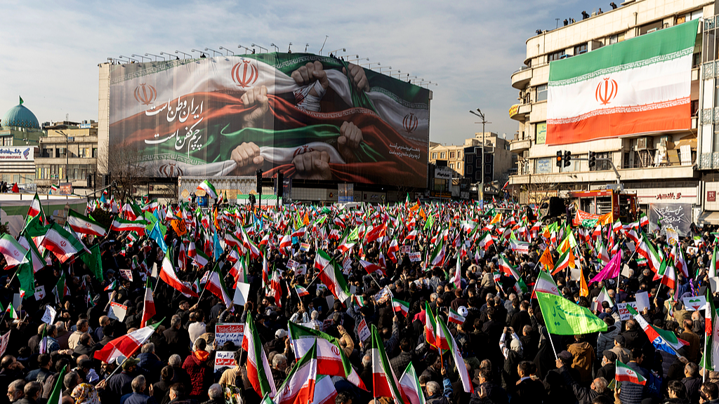 Iran warns of retaliation as U.S. carrier strike group heads to ME - CGTN