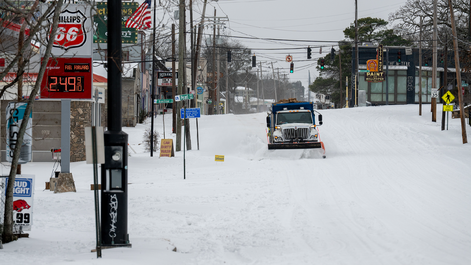Live: Massive winter storm hits most of the U.S. - CGTN