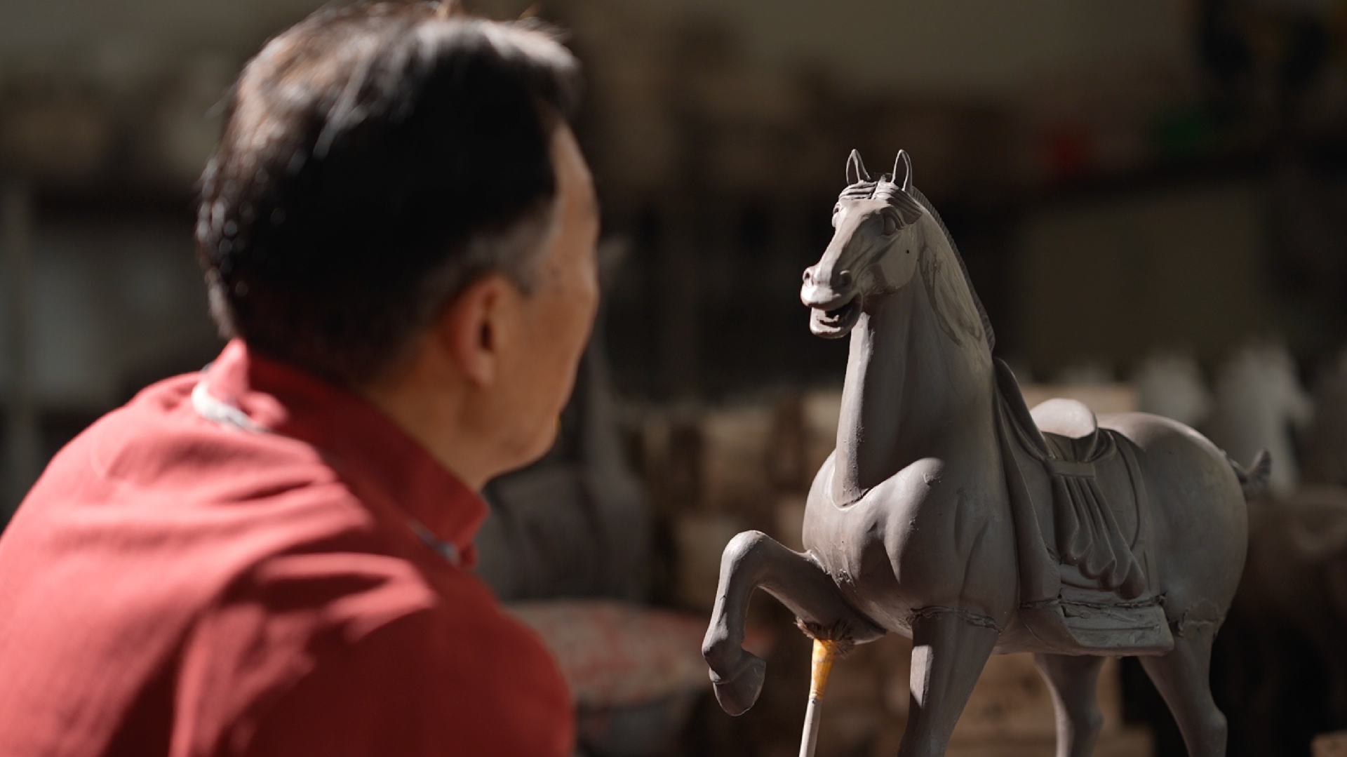 Tale of two horses: Father and son carry on the legacy of Tang pottery ...