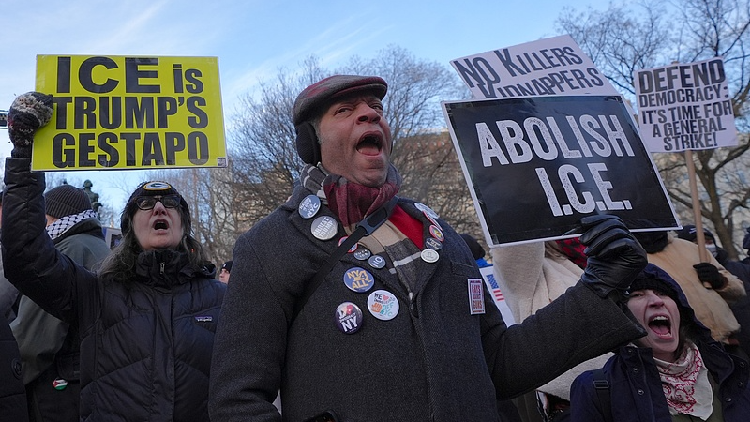 U.S. 'ICE' age: How state-authorized violence makes society brittle - CGTN