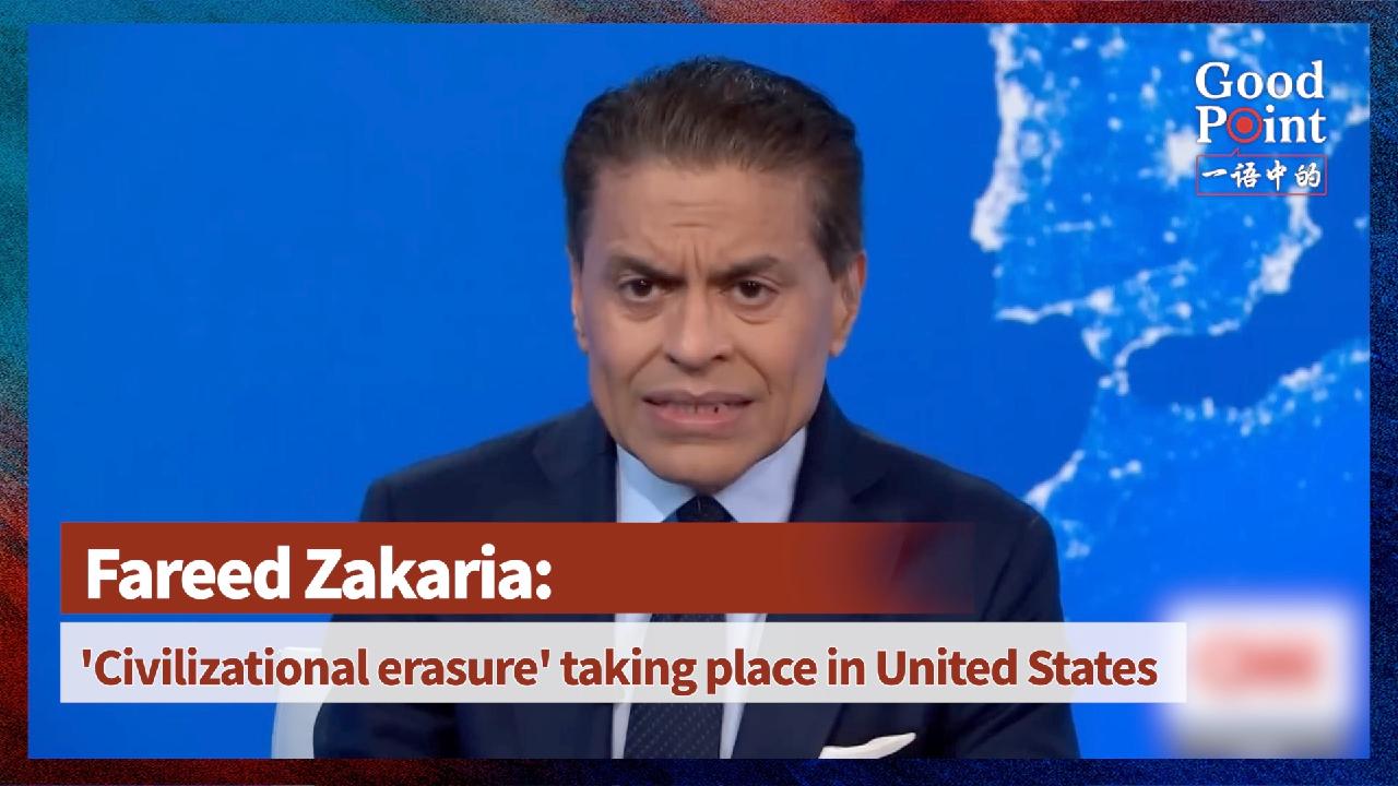 Fareed Zakaria: 'Civilizational erasure' taking place in United States ...