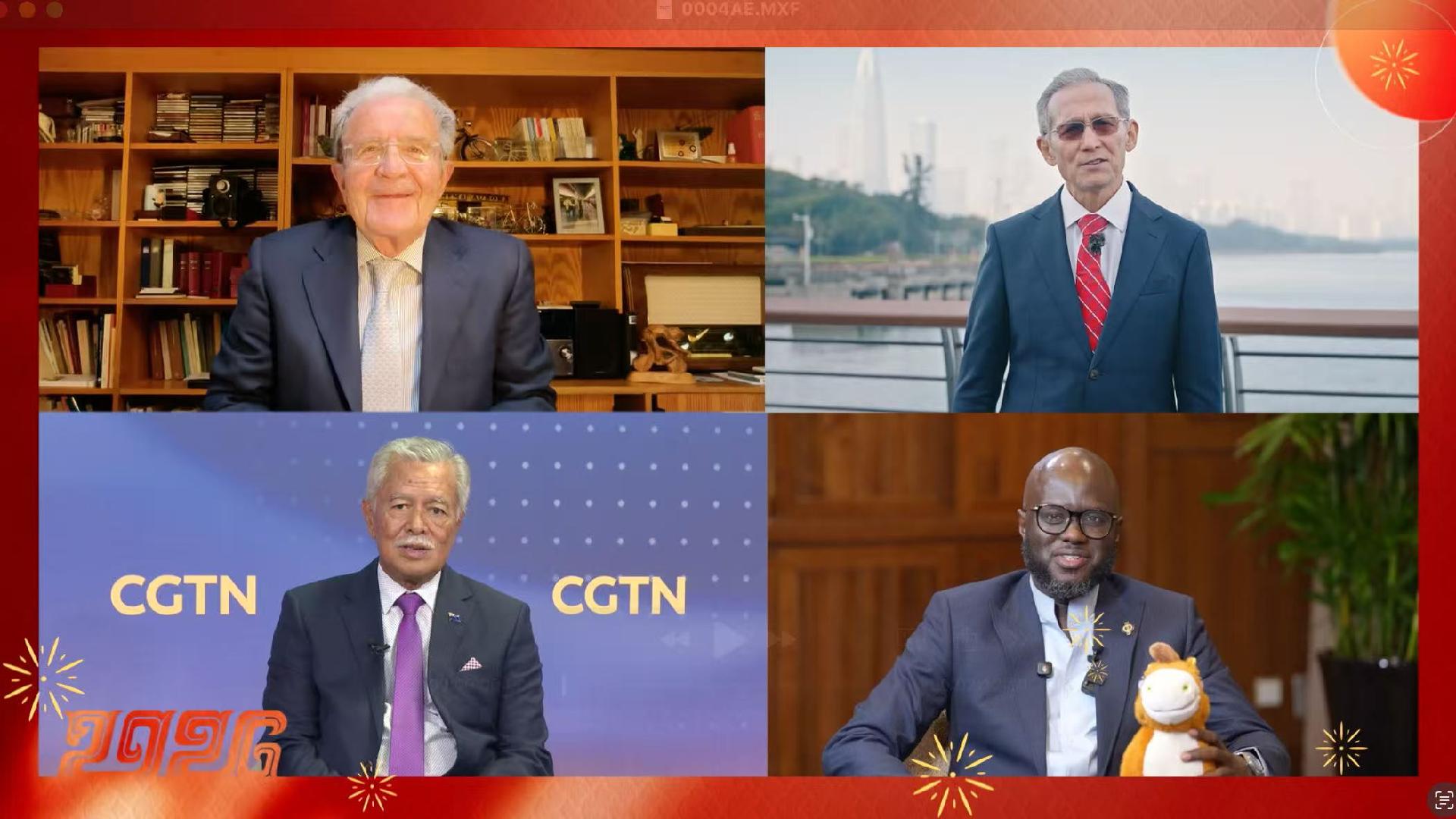 Political leaders send Spring Festival greetings to China - CGTN