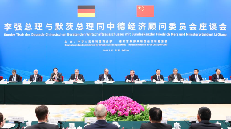 Premier Li: China-Germany cooperation optimal for addressing risks - CGTN