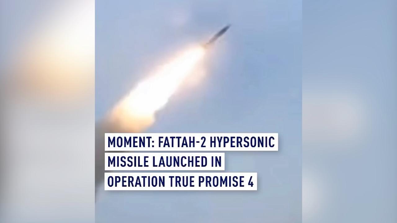 Fattah-2 hypersonic missile launched in Operation True Promise 4 - CGTN