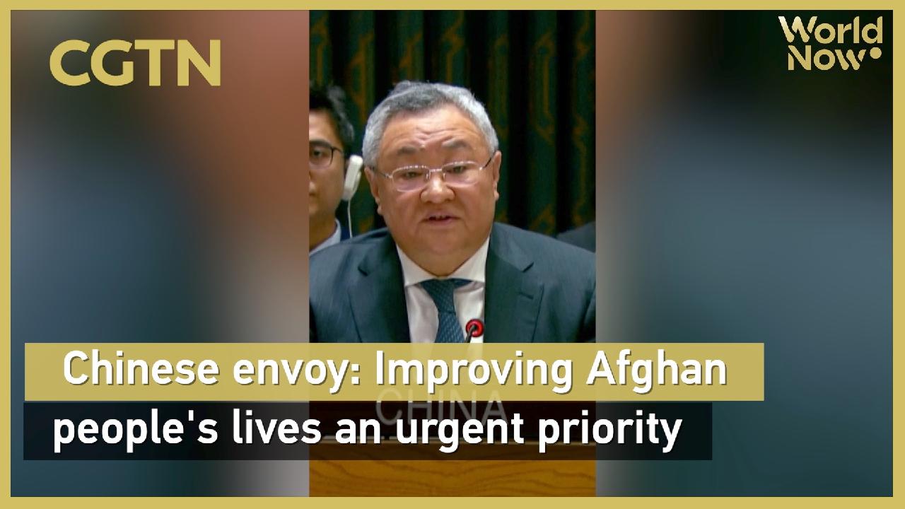 Chinese UN envoy: Improving Afghan people's lives an urgent priority - CGTN