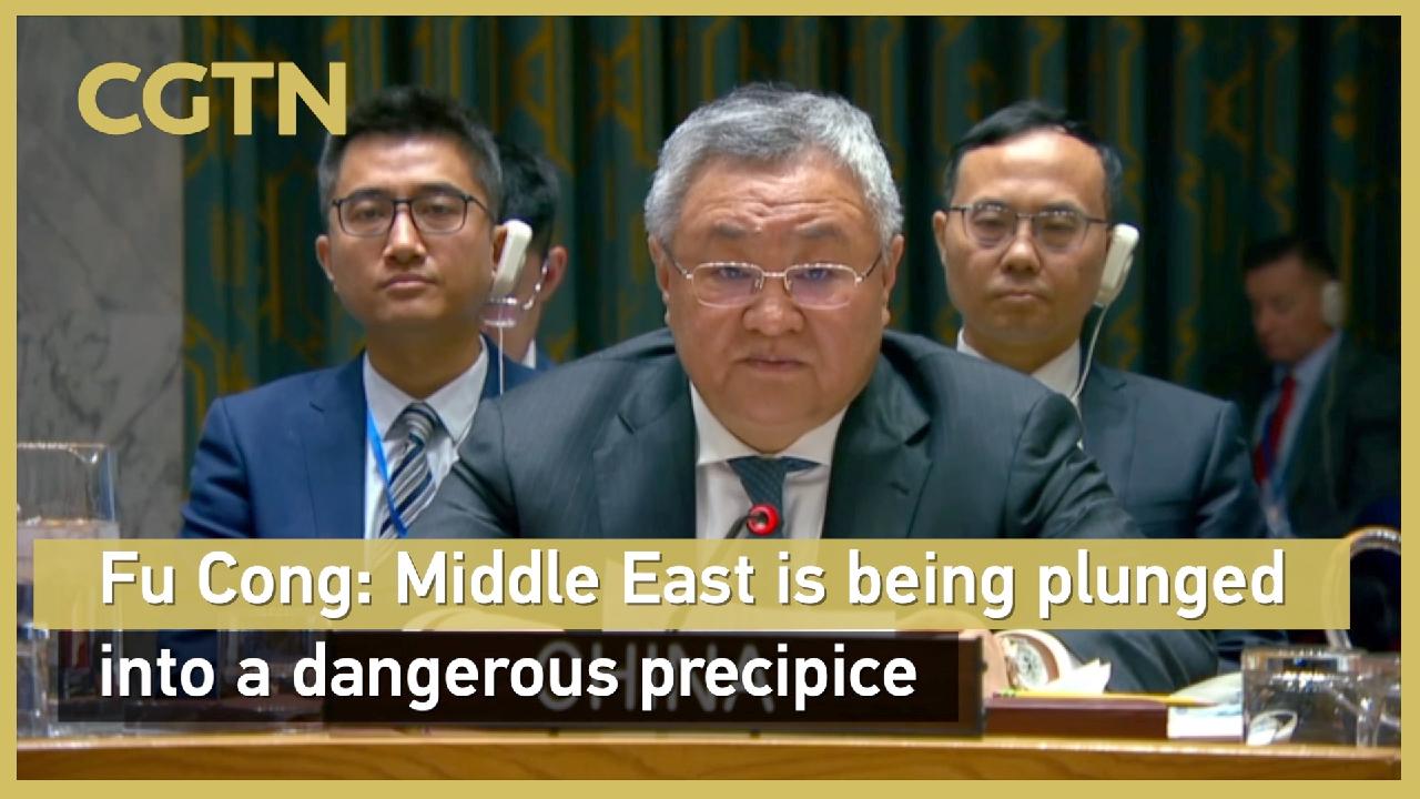 Fu Cong: Entire Middle East being plunged into a dangerous precipice - CGTN