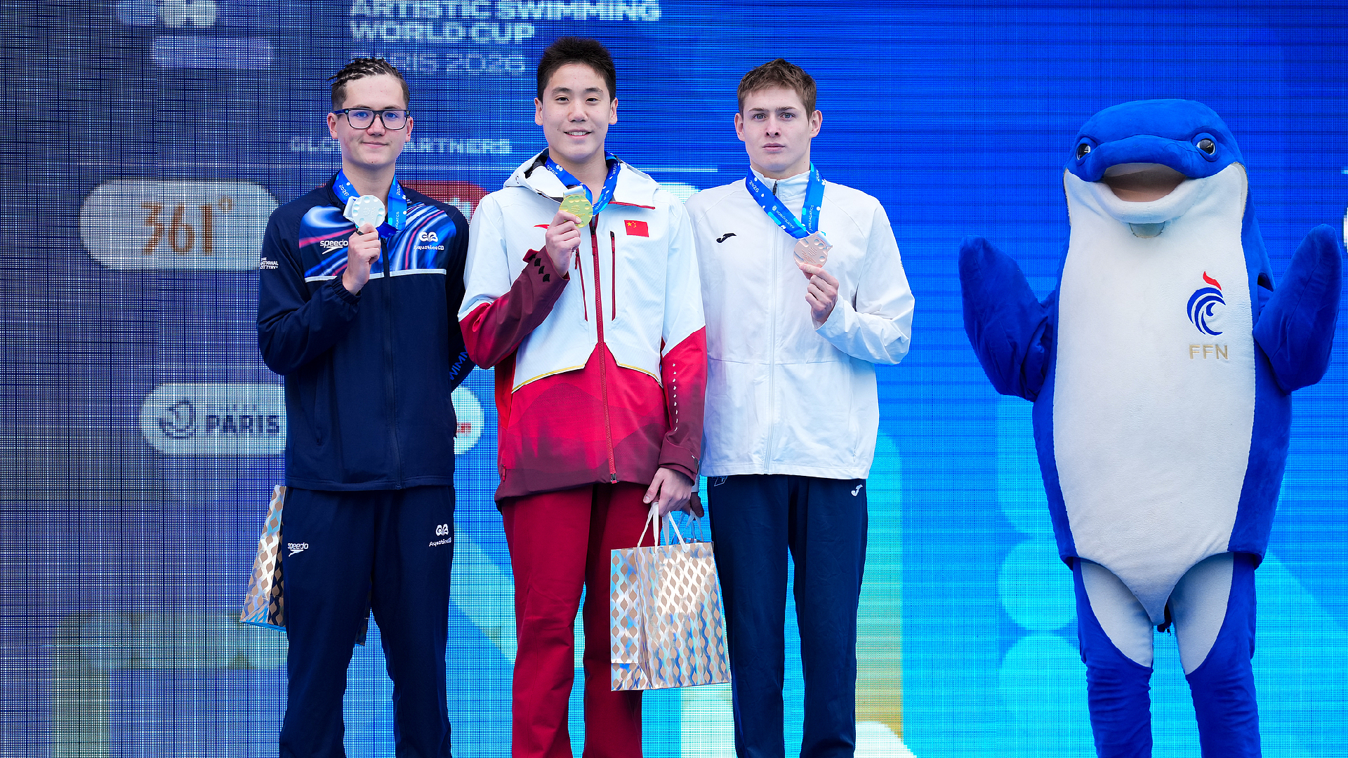 Guo Muye wins men's solo technical gold at Artistic Swimming World Cup ...
