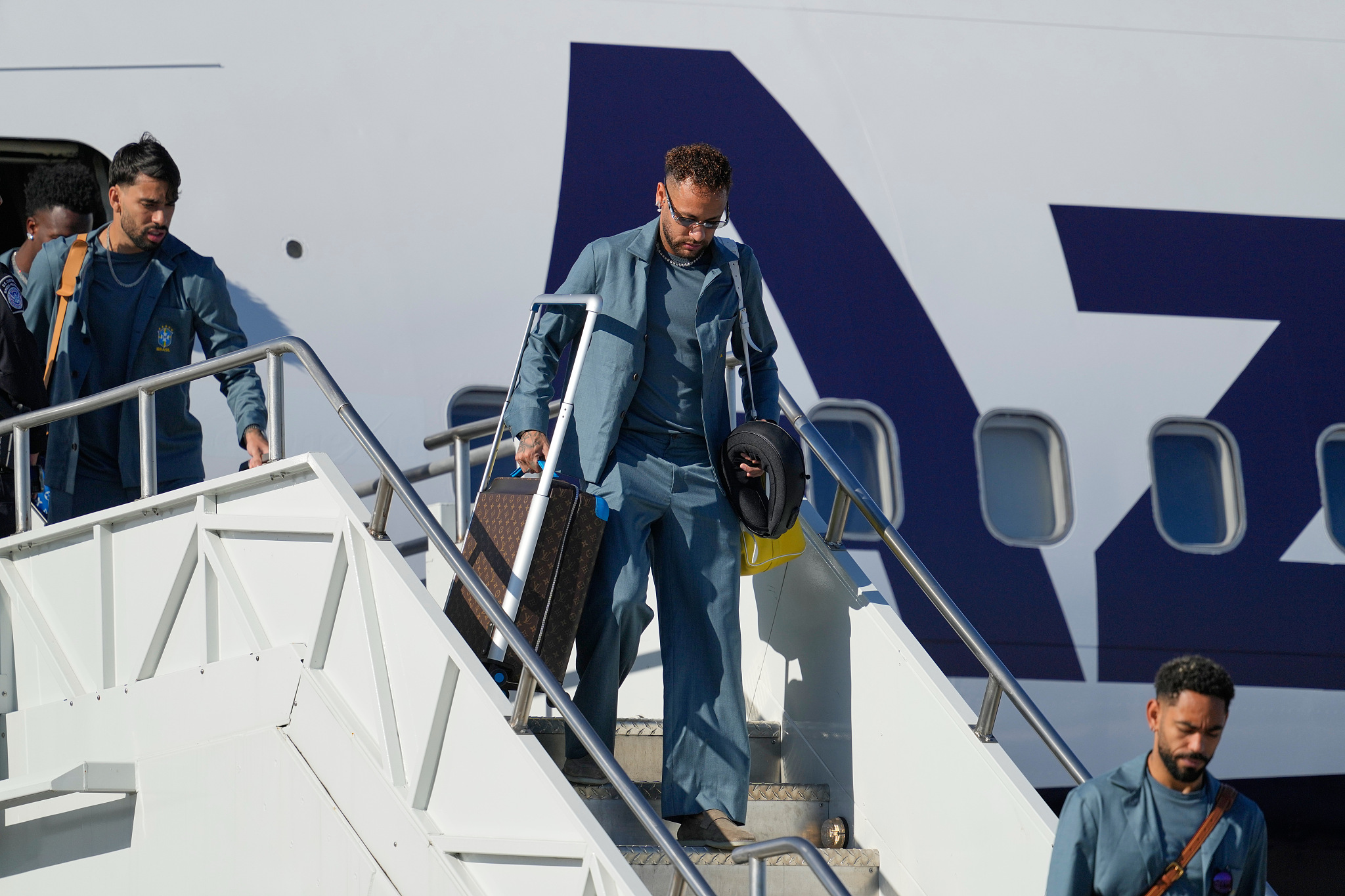 Brazil's World Cup squad lands in the US amid hope and uncertainty - CGTN
