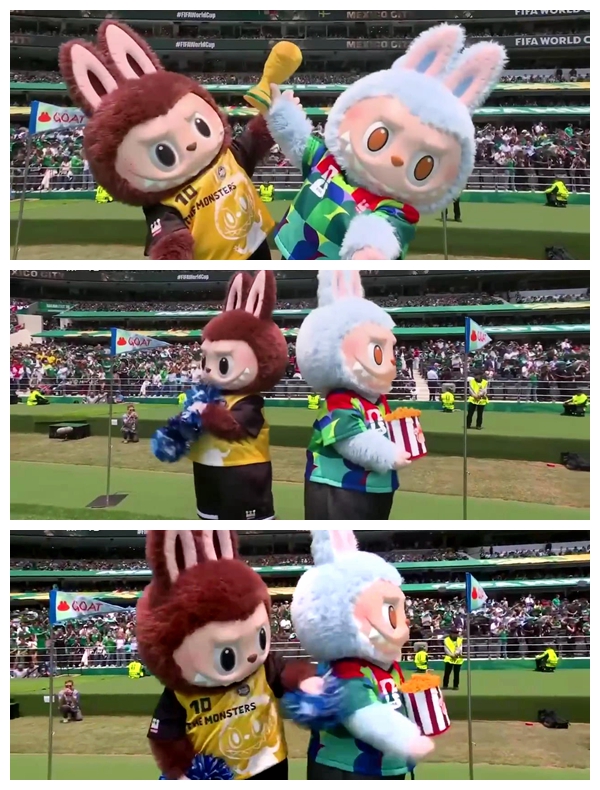 Chinese pop toy character Labubu takes World Cup stage - CGTN
