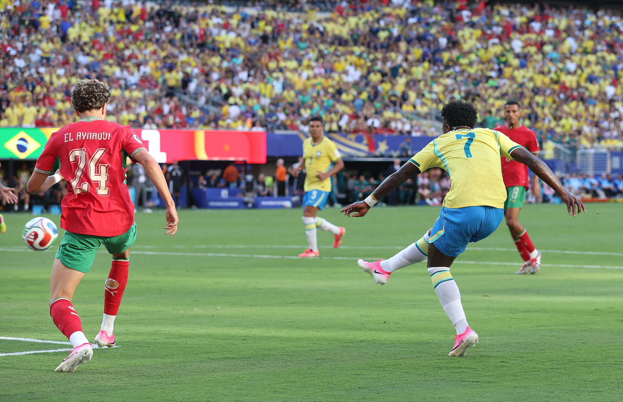 Vinicius rescues Brazil in draw with Morocco at 2026 FIFA World Cup - CGTN