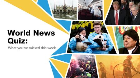World News Quiz: What have you missed this week? - CGTN