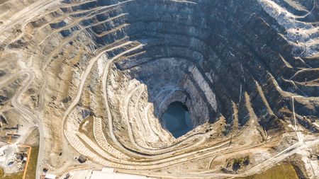 A glance at mine pit No. 3 in Keketuohai in NW China - CGTN