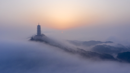 A misty castle in the air - CGTN