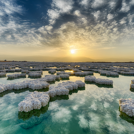 Mystery of Dead Sea sinking salt crystals solved - CGTN