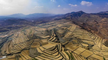 Spring in terraced fields in east China - CGTN