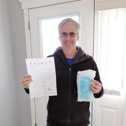 COVID-19: International mask mailing plan for overseas college staff - CGTN