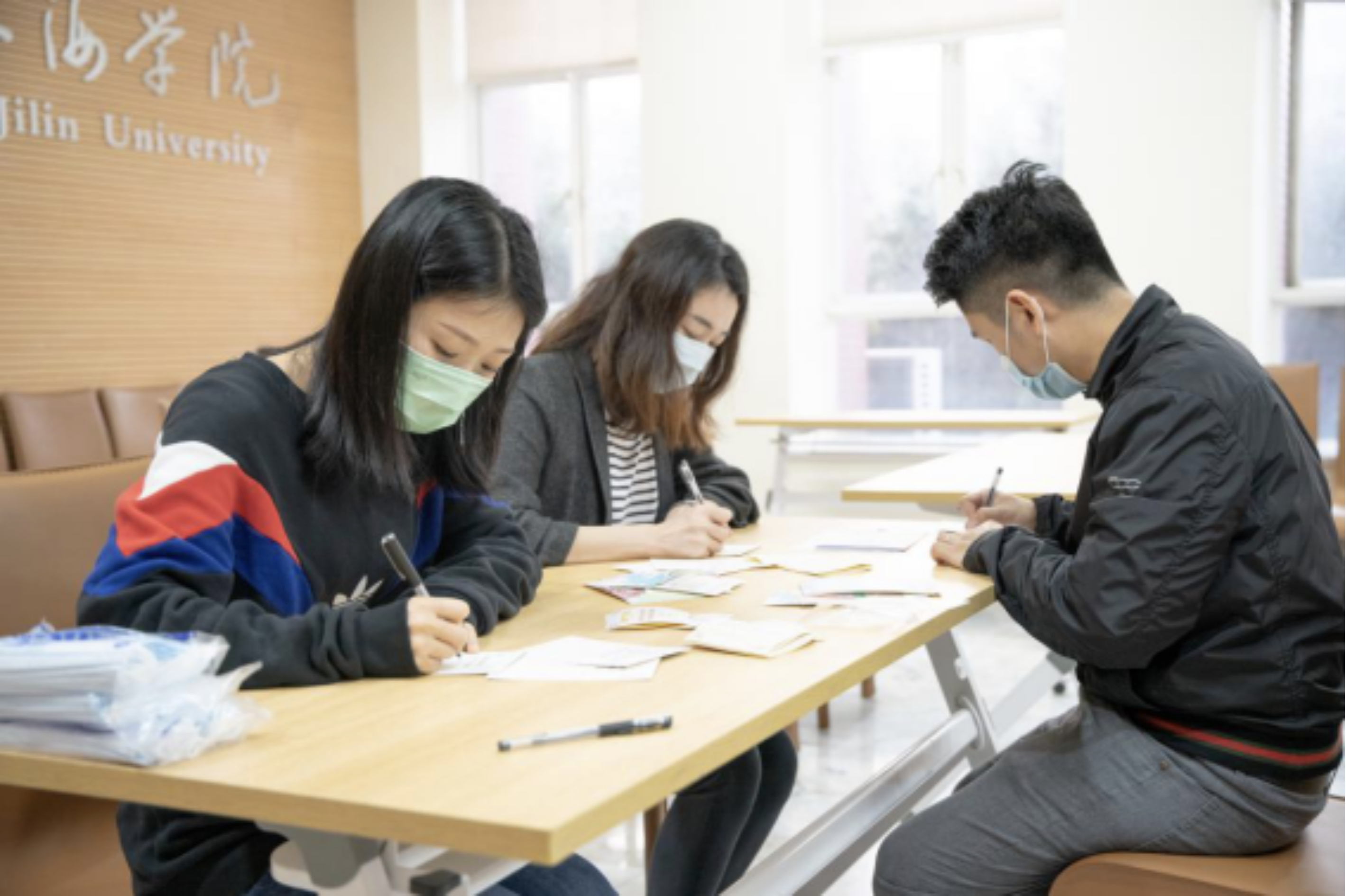 COVID-19: International mask mailing plan for overseas college staff - CGTN