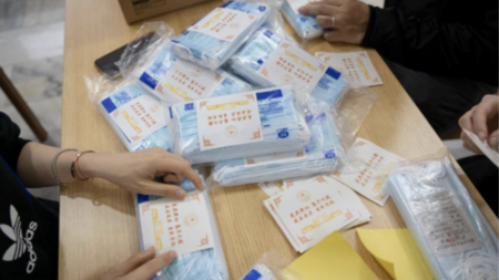 COVID-19: International mask mailing plan for overseas college staff - CGTN