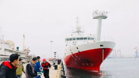 Chinese research vessel returns from longest probe in western Pacific ...