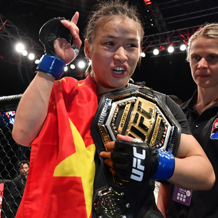 Lady 'Iron-fist': China's first UFC champion - CGTN