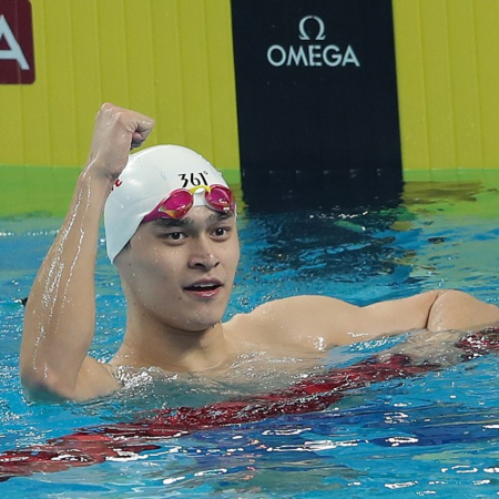 Sun Yang wins first gold in FINA Champions Swim Series Beijing Stop - CGTN