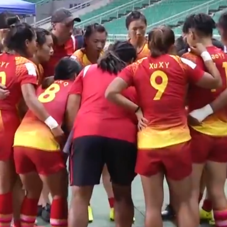 China's women's rugby team makes history with Olympic qualification - CGTN