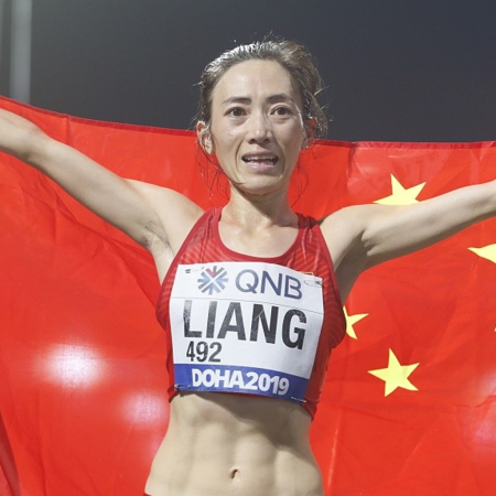 Chinese athletes win gold, silver medals in women's 50km walk in Doha ...