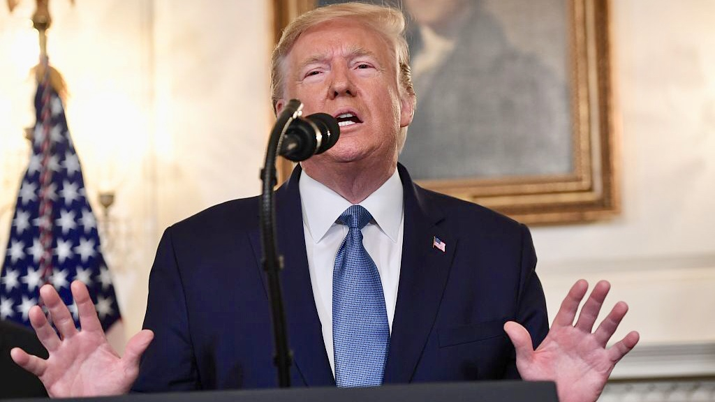 Live: President Donald Trump makes statement at the White House - CGTN