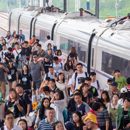 735 million railway trips made in China during summer travel rush - CGTN