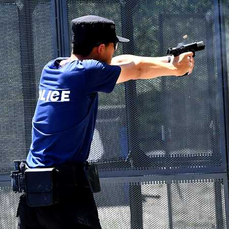 Live: Police action pistol competition at 2019 Chengdu WPFG - CGTN