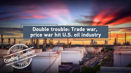 U.S. oil industry has been double hit by trade war and price war - CGTN