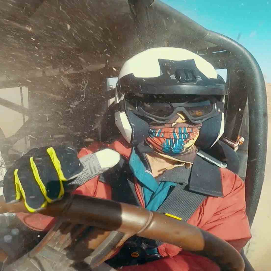 'The Hawk in the Desert': When he couldn't afford a rally car, he built ...