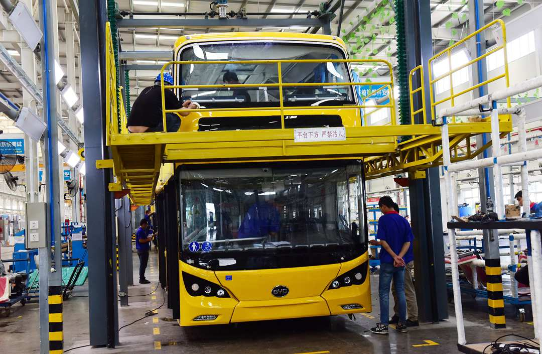 China's BYD wins bid to supply electric vehicles to Canadian bus operator - CGTN