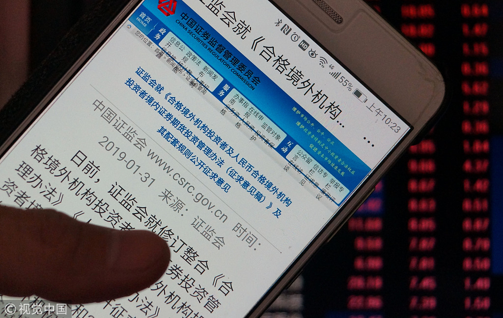 China sees approved QFII quota up in March - CGTN