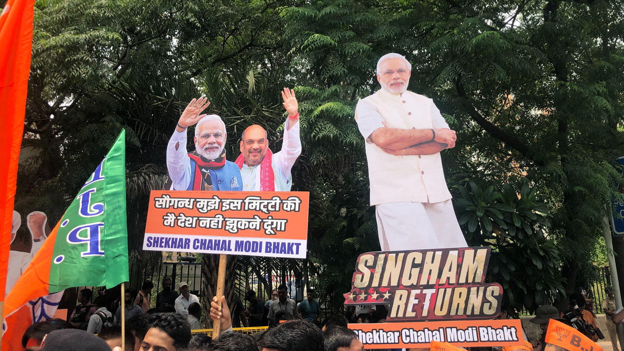 Live: Leads show Narendra Modi sweeps India's elections - CGTN