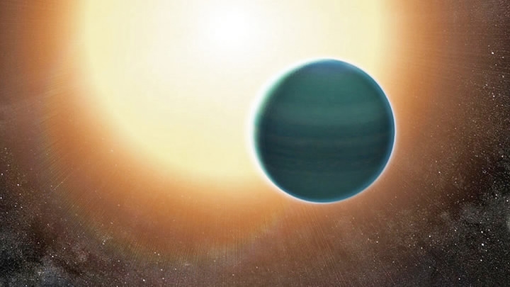 Astronomers find hydrogen, helium, water vapor on 'Warm Neptune' - CGTN