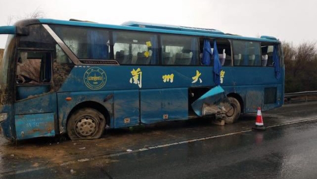 23 injured after school bus rolls over in NW China - CGTN