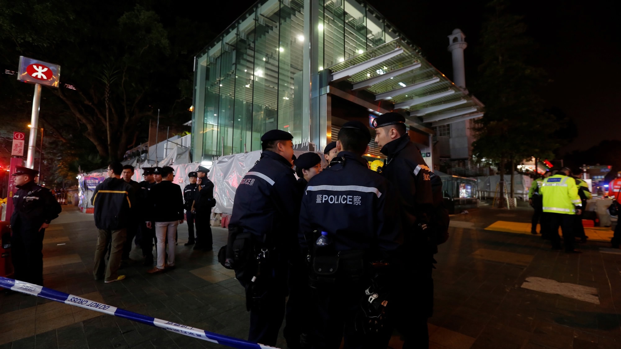 Hong Kong Chief Executive responds to MTR train fire - CGTN