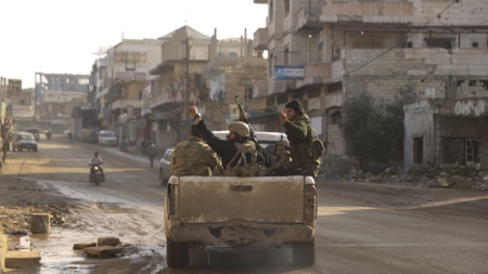 Syria army takes Idlib crossroads town as Turkey fortifies forces - CGTN