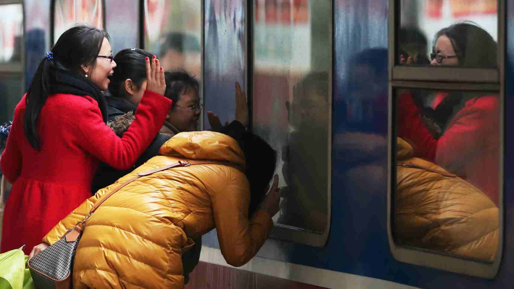 Mother’s affectionate stare at son gives a say of hard goodbye after ...