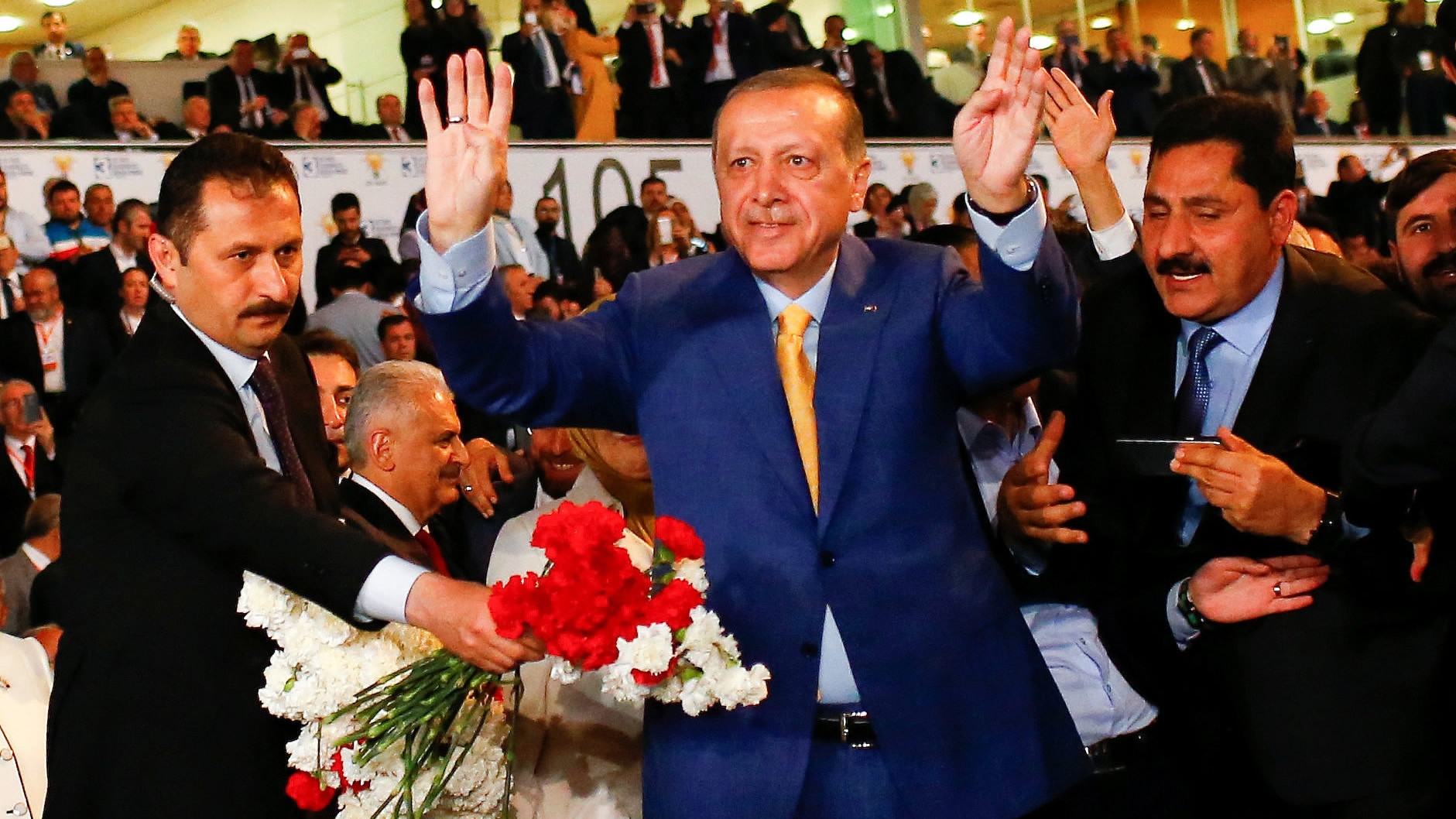 Erdogan returns as ruling party chief, vowing massive change - CGTN