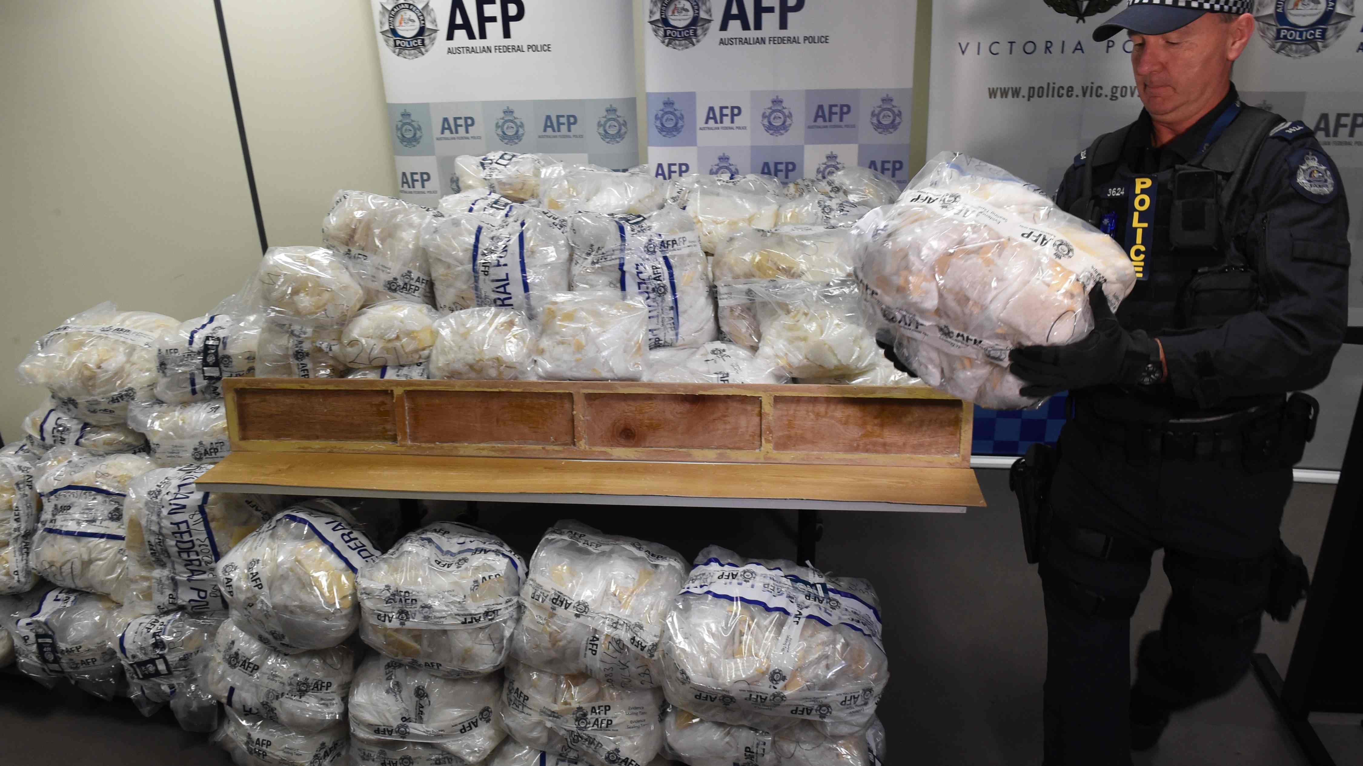 Australian police make largest ever seizure of crystal meth - CGTN