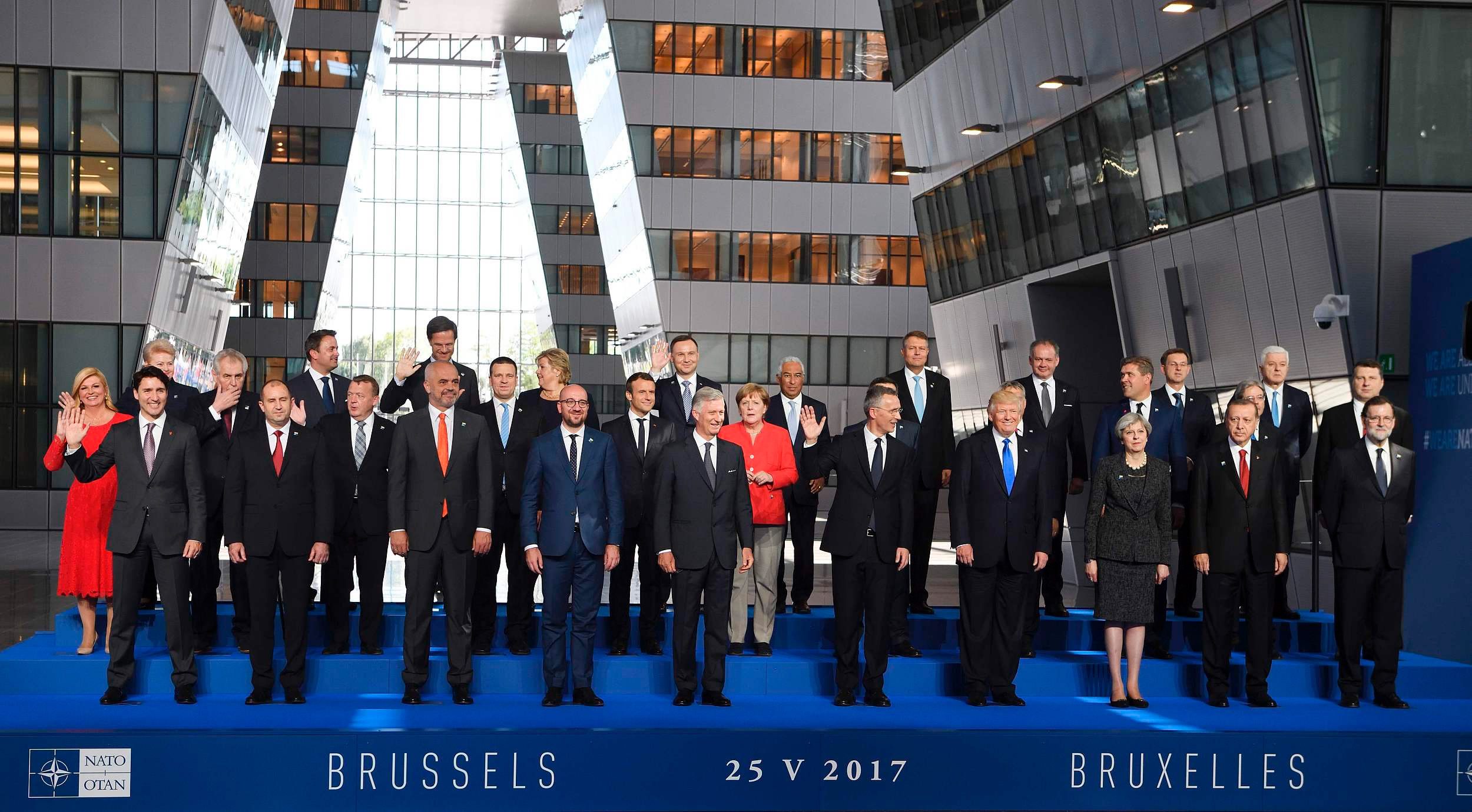 Trump affirms commitment to NATO's mutual defense clause - CGTN