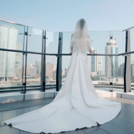 Sewing Love: Custom wedding dress designer - CGTN