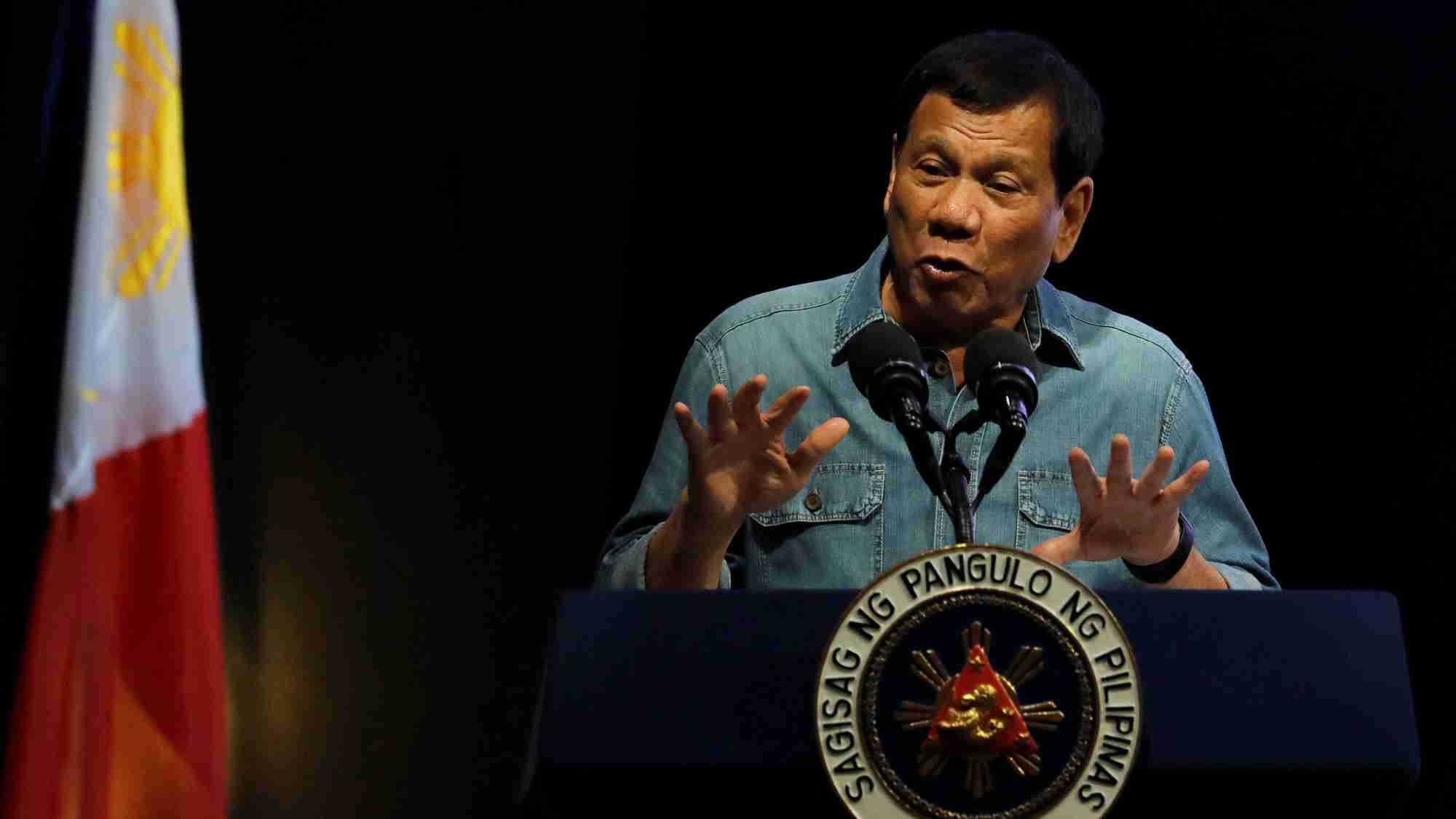 Duterte thanks China for lightening up Philippine economic life - CGTN