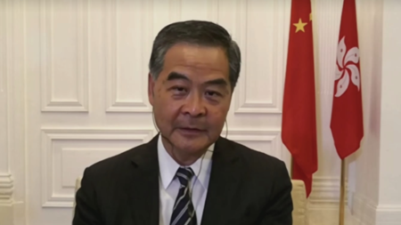 Leung Chun-ying: Future belongs to young people - CGTN