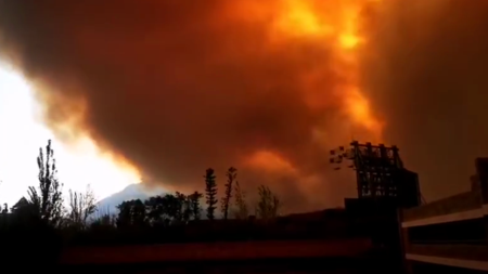 Forest fire breaks out in SW China's Sichuan Province - CGTN
