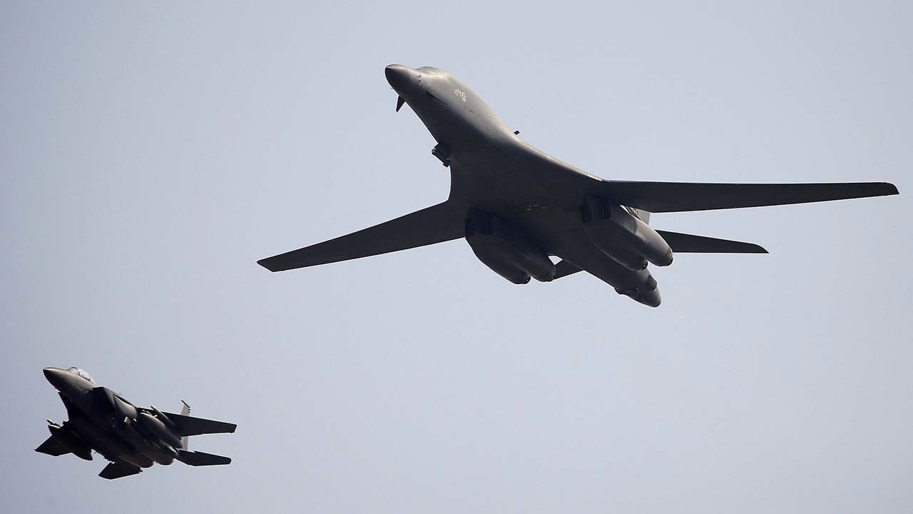 US bombers fly over east coast of Korean Peninsula after latest DPRK ...