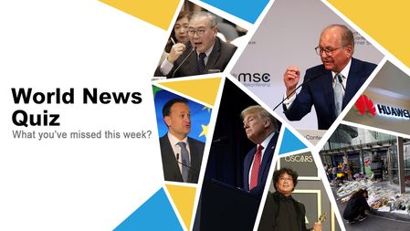 World News Quiz: What have you missed this week? - CGTN